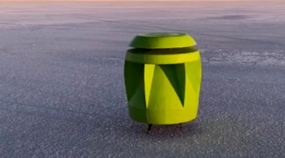 Powerpod is a portable and powerful wind turbine, the size of a beer ...